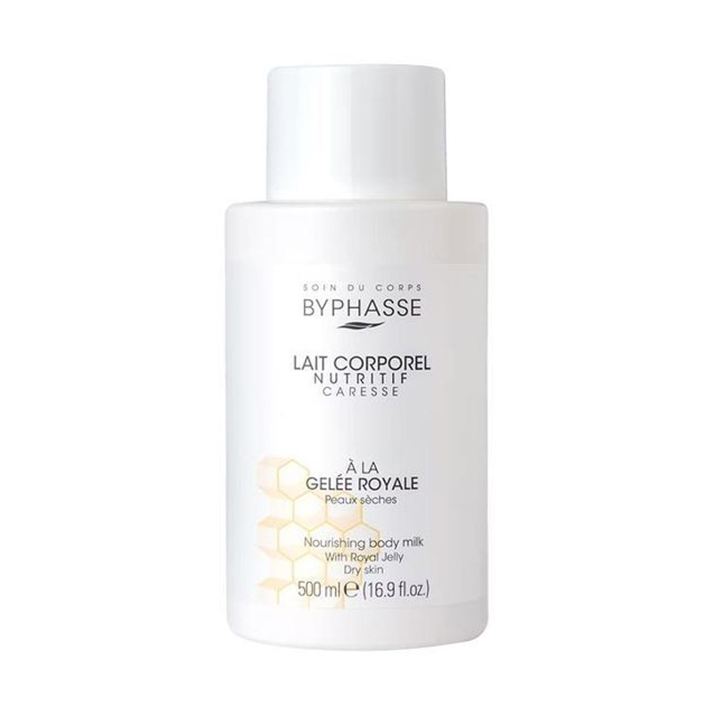 Byphasse Lait Corporel nutritif caresse à la gelée royale peaux sèches ...